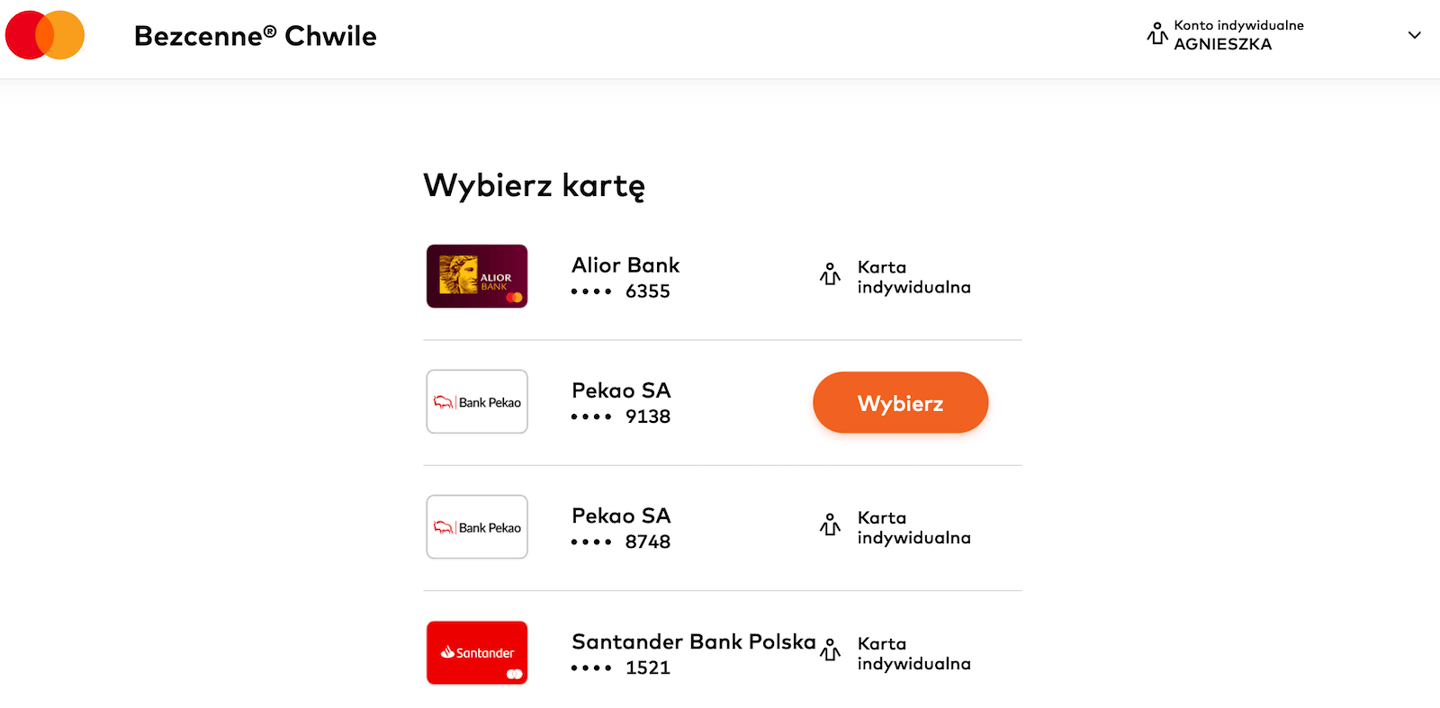 Mastercard Bezcenne Chwile: zasady, rejestracja, nagrody | Moneteo
