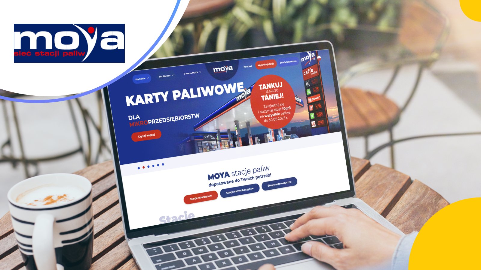 MOYA – Przegląd oferty (karty paliwowe) | Moneteo