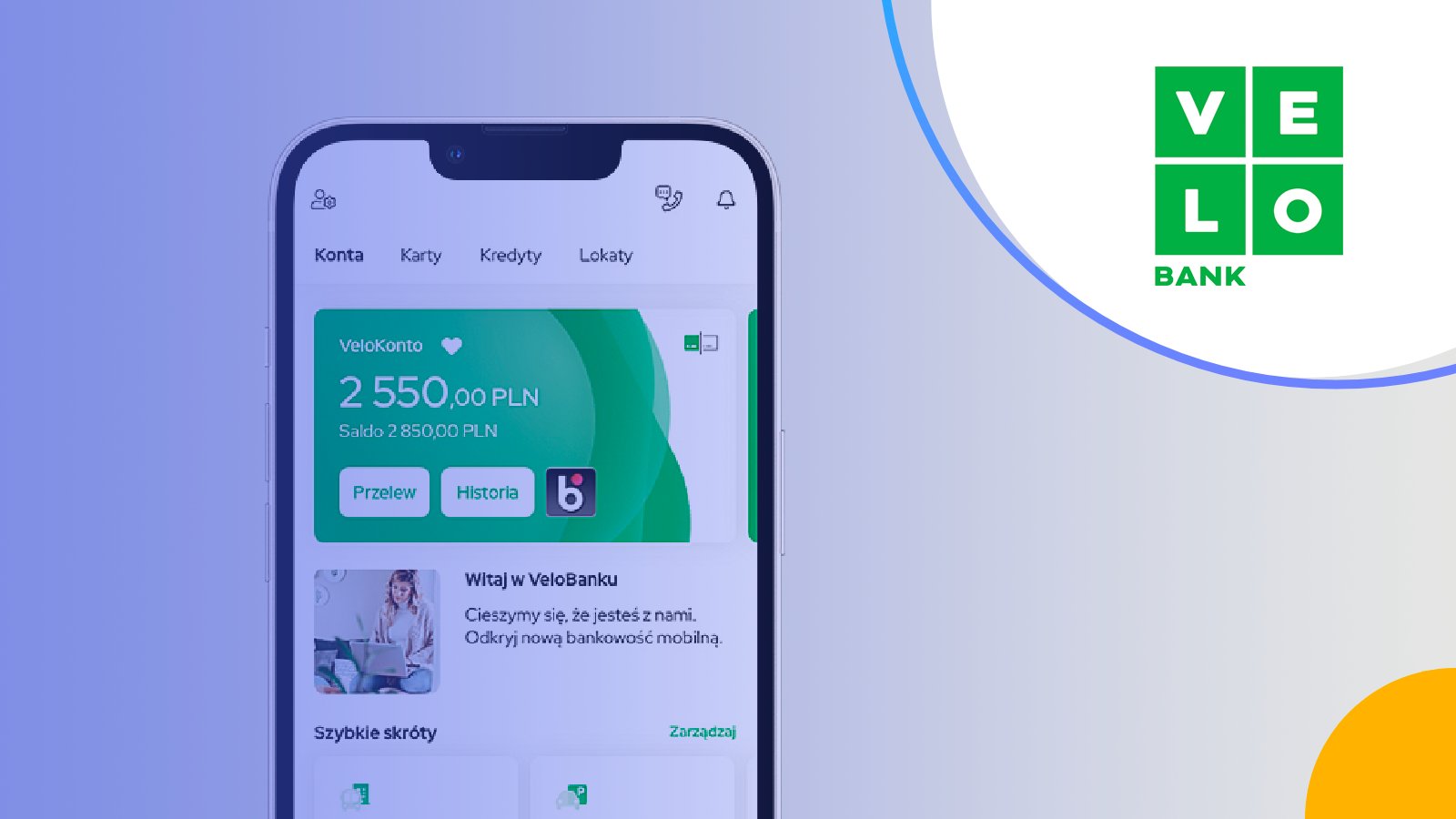Aplikacja mobilna VeloBank – Recenzja | Moneteo