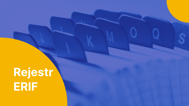 Rejestr ERIF – co to jest i kto może się w nim znaleźć? | Moneteo