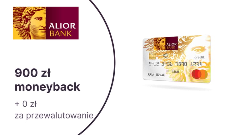 Karta Kredytowa Mastercard TU i TAM w Alior Banku - Opłaty, Recenzja, Opinie | Moneteo